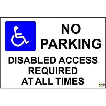 KPCM | Disabled Parking Signs