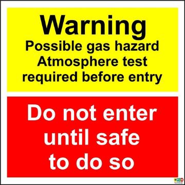 KPCM | Warning Gas Signs