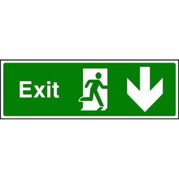 KPCM | Emergency Exit Running Man Signs (Right)