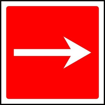 KPCM | Fire Directional Arrows Signs