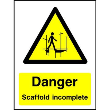 KPCM | Scaffolding Safety Signs