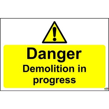 KPCM | Demolition Safety Signs