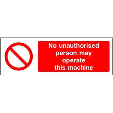 KPCM | Machine Operating Safety Signs