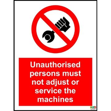 KPCM | Faulty Machine Safety Signs