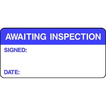 KPCM | Inspection Signs