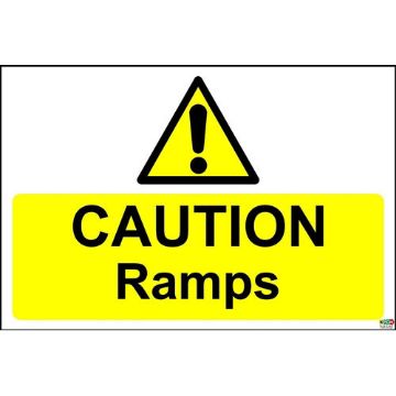 KPCM | Caution Ramp Signs