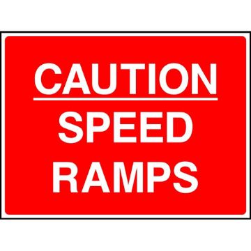 KPCM | Caution Ramp Signs